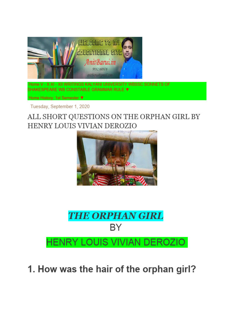 orphan girl | PDF