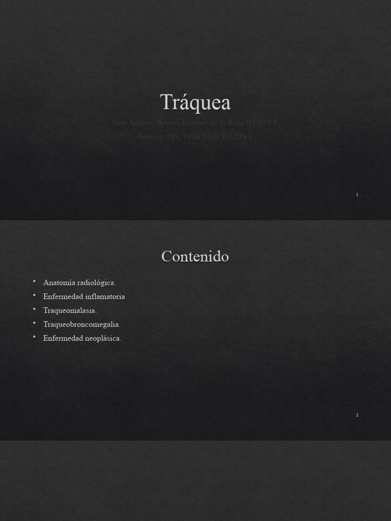 Traquea | PDF | Tos | Enfermedades y trastornos