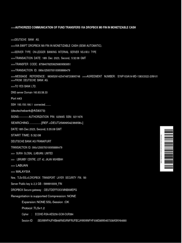 118 Code FIN FILE FINAL DOC2 | PDF | Transport Layer Security | Transmission Control Protocol