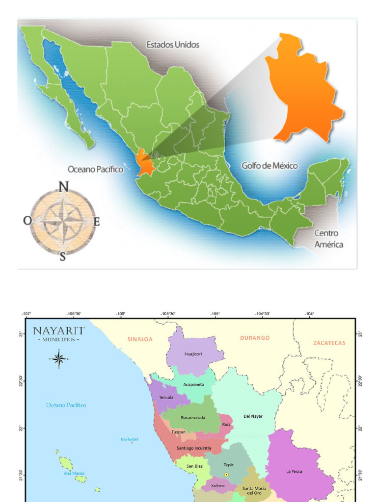 Mapa Nayarit | PDF