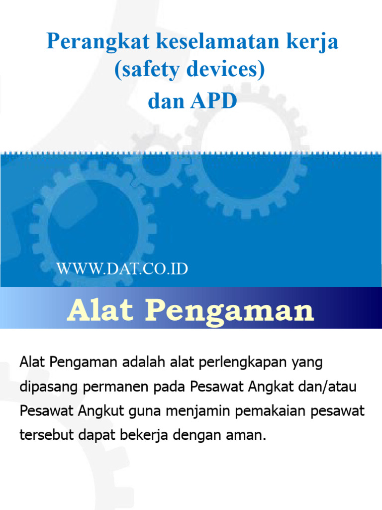 APD untuk Operator Forklift | PDF