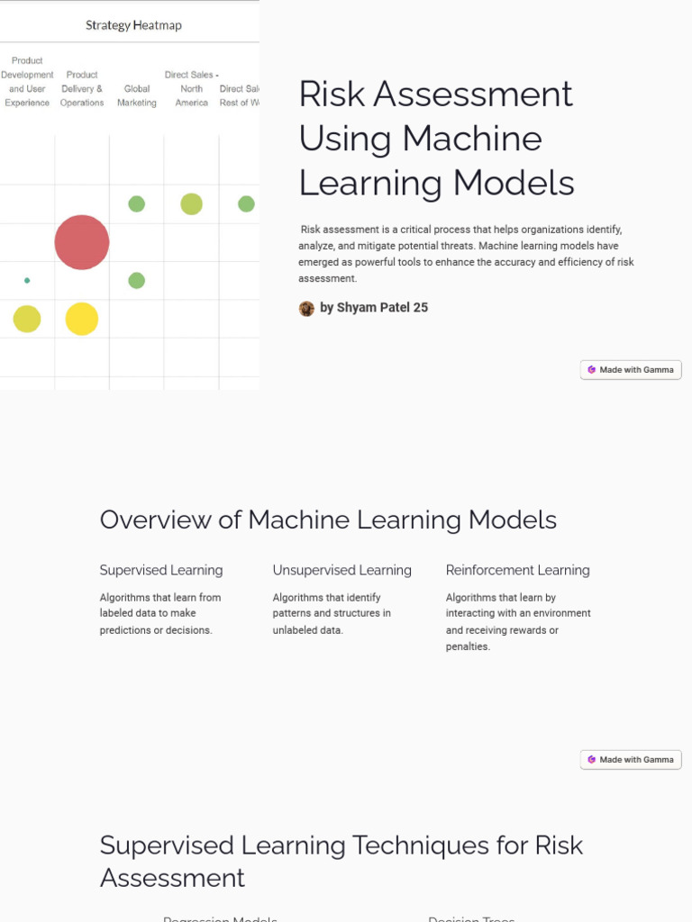 Risk-Assessment-Using-Machine-Learning-Models Project | Download Free PDF | Machine Learning ...