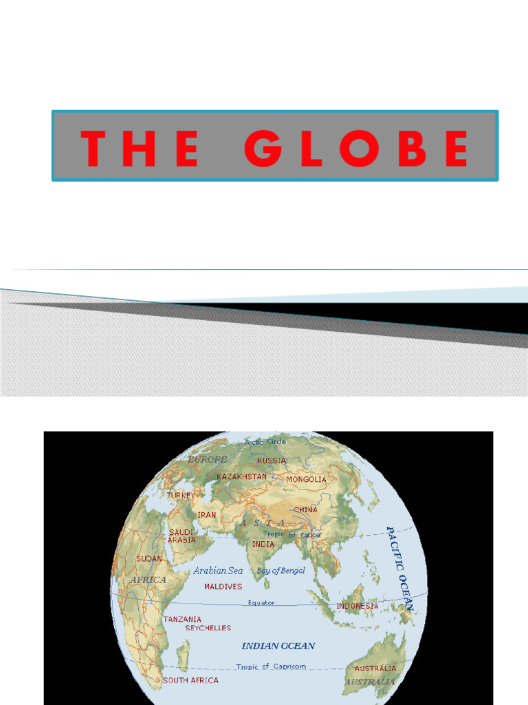 Lesson 4 Globe | PDF | Equator | Latitude