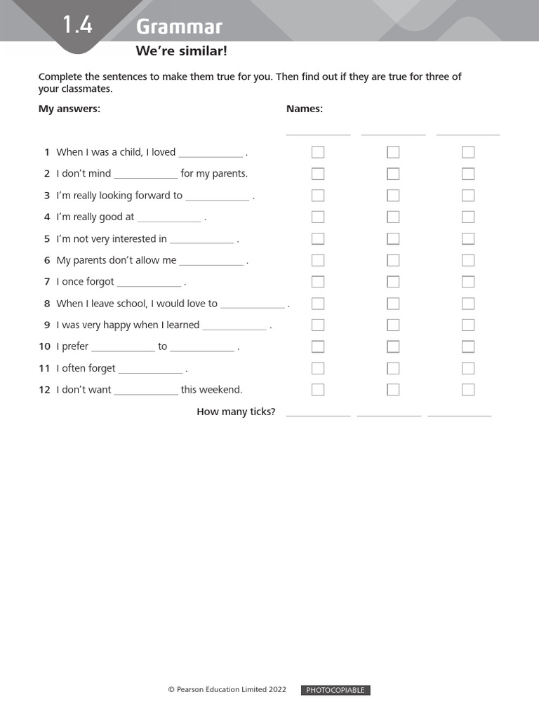 Sentence Completion Activity | PDF | Language Arts & Discipline | Self ...