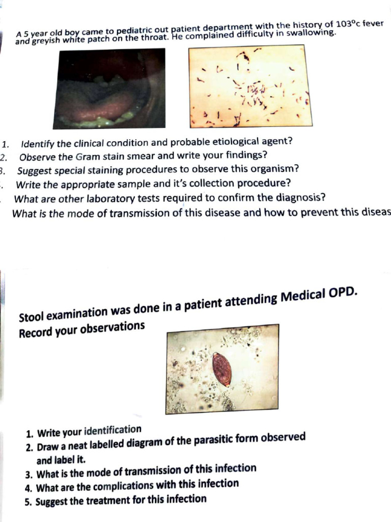 Micro Cases | PDF | Infection | Diarrhea