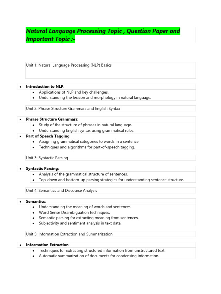 SNLP | PDF | Parsing | Semantics