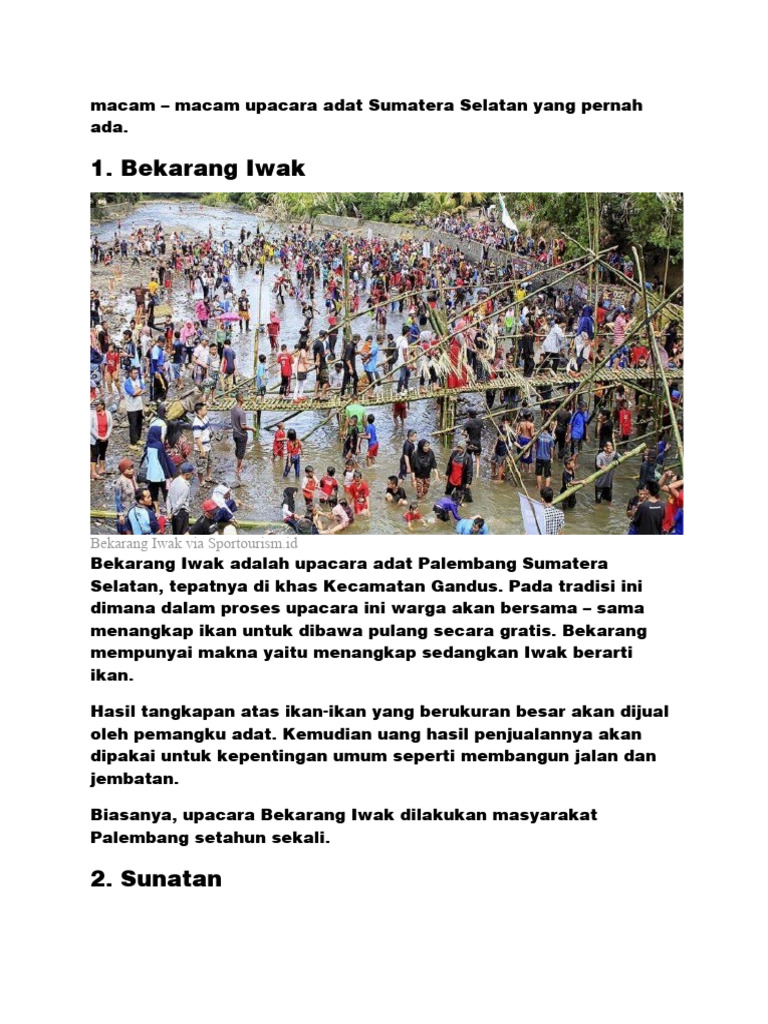 Macam Upacara Adat | PDF | Ilmu Sosial | Agama & Spiritualitas