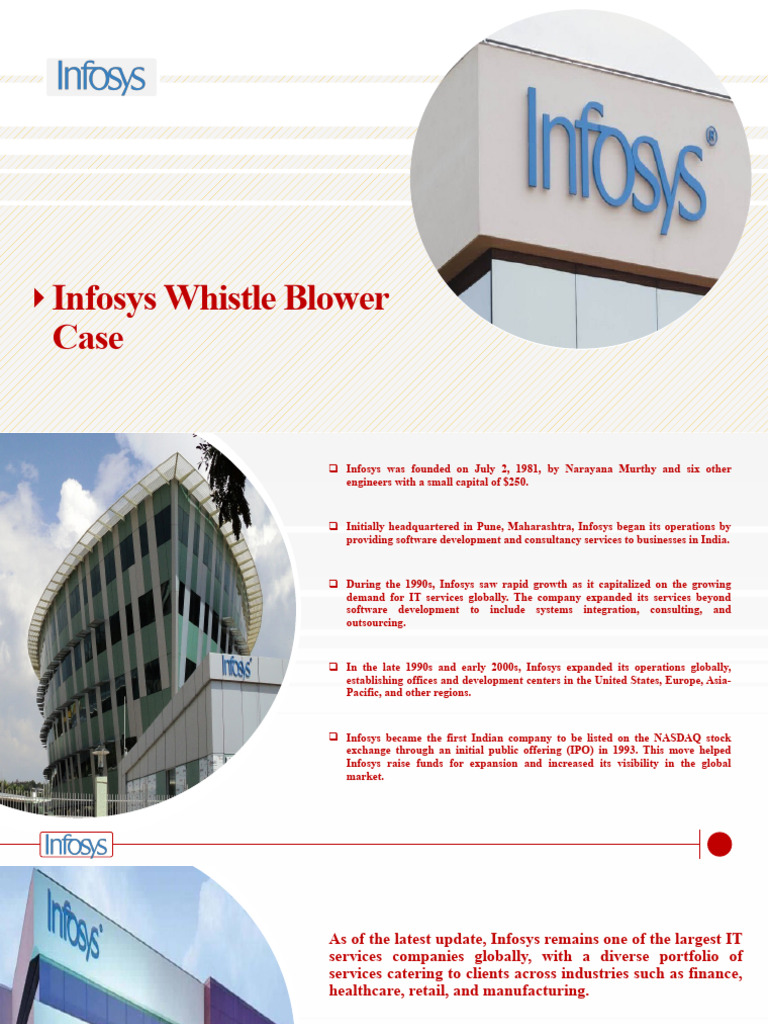 Infosys Whistleblower Case Overview | PDF | Economies | Business