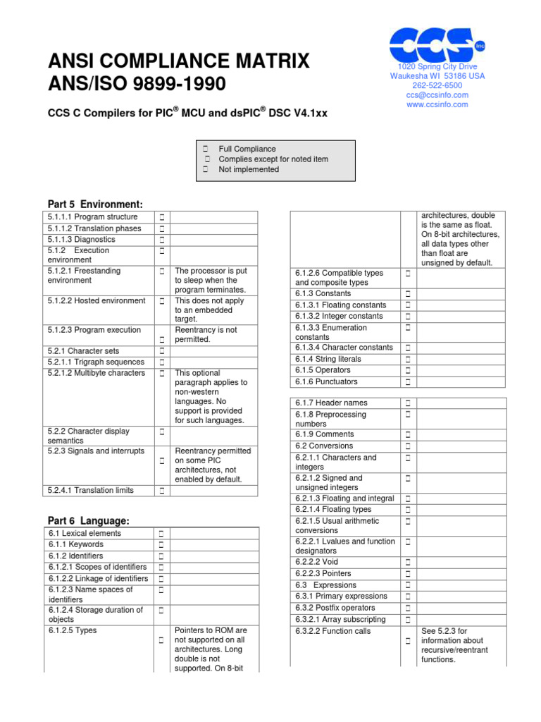 Ansi Compliance | PDF | Pointer (Computer Programming) | Computer Science