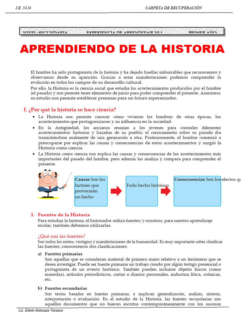 Aprendiendo Historia y sus Fuentes | PDF | imperio Romano | Paleontología