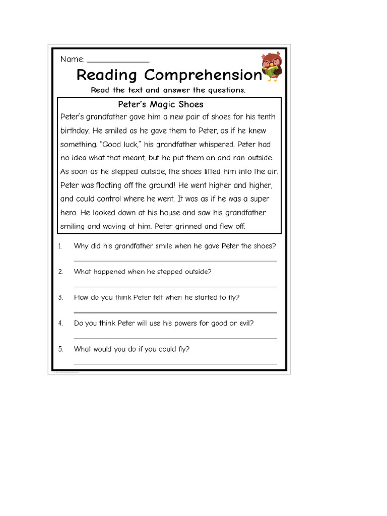 Sixth Grade Reading | PDF