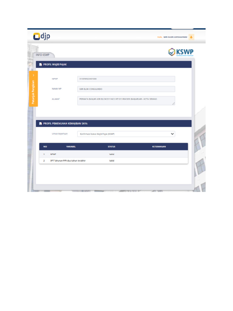 KSWP CV. Giri Elok | PDF