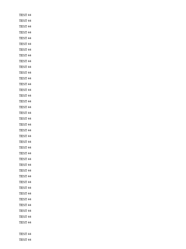 Test 44 | PDF