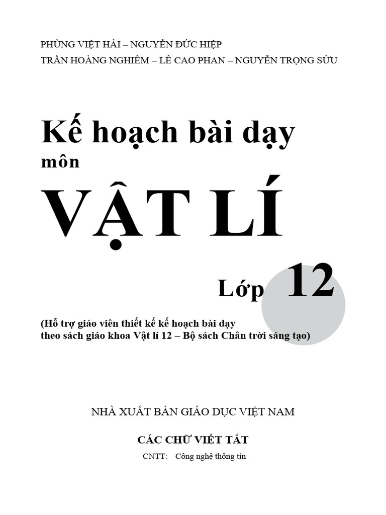 KHBD Vat Li 12 - CTST | PDF