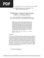 History and Evolution of Continuous Improvement | PDF | Lean ...