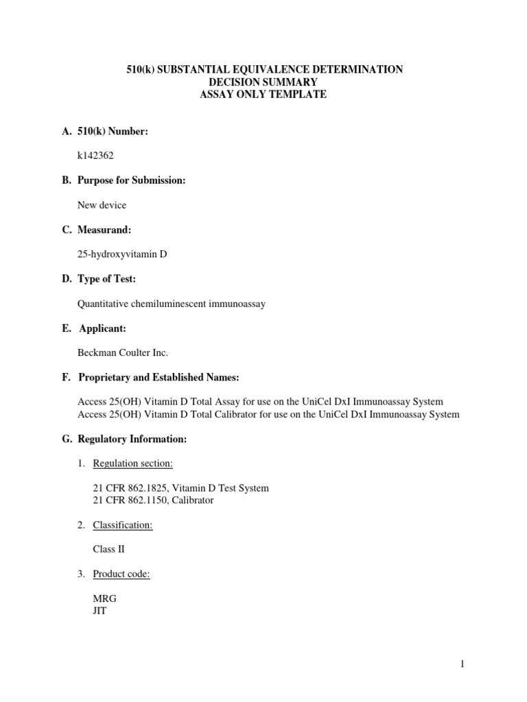 Access 25 Info | PDF | Immunoassay | Assay