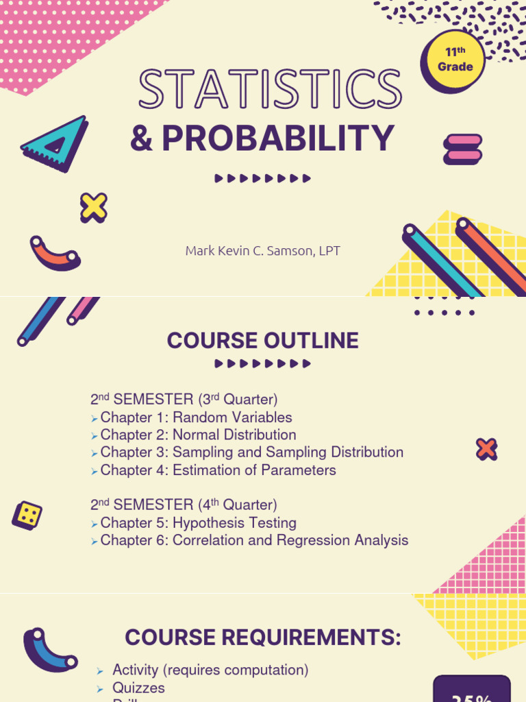 SP - LESSON - 3.1 Statistics | PDF | Statistics | Scientific Method