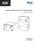 Prometer 100 User Manual (Cewe) | PDF | Power Supply | Parameter ...