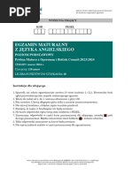 Matura Ustna Zestawy Angielski WERSJA DLA ZDAJĄCEGO | PDF
