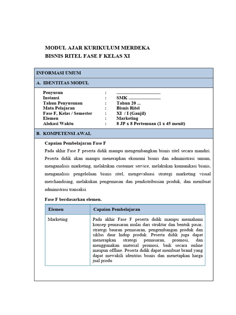 MODUL elemen 2 | PDF