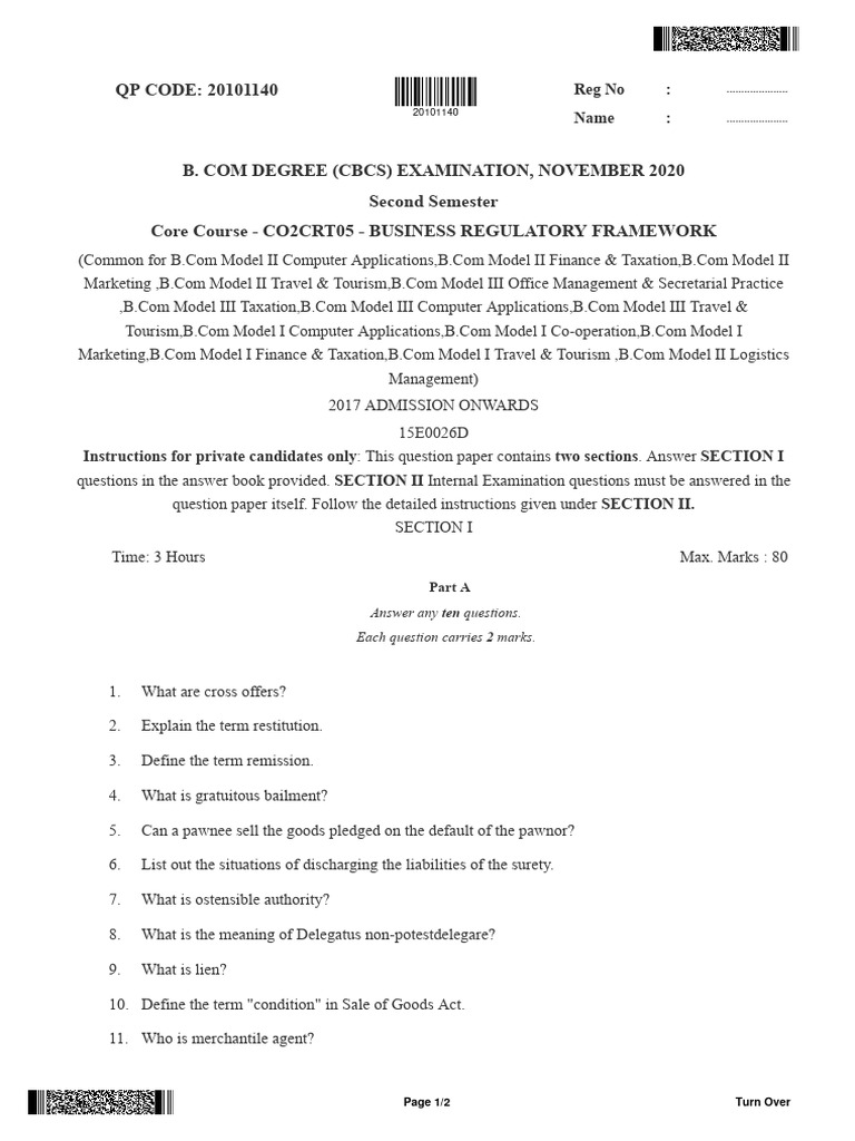 BRF - Nov 2020 | PDF | Guarantee | Private Law