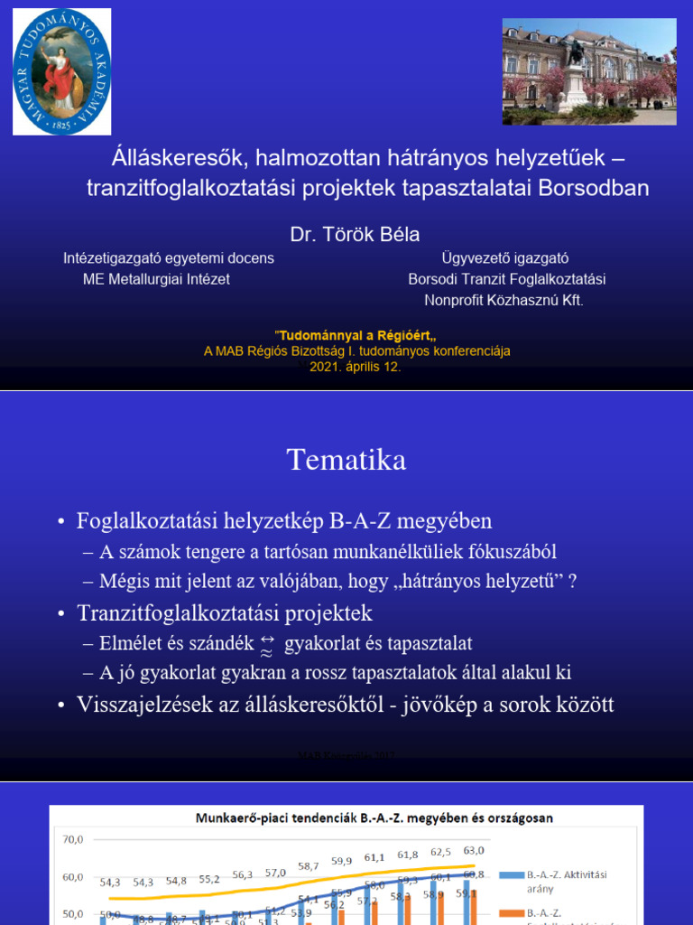 Torok Bela Eloadasa | PDF