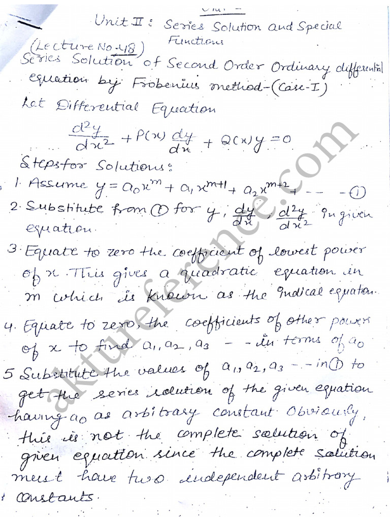 Maths 2 Unit 2 | PDF