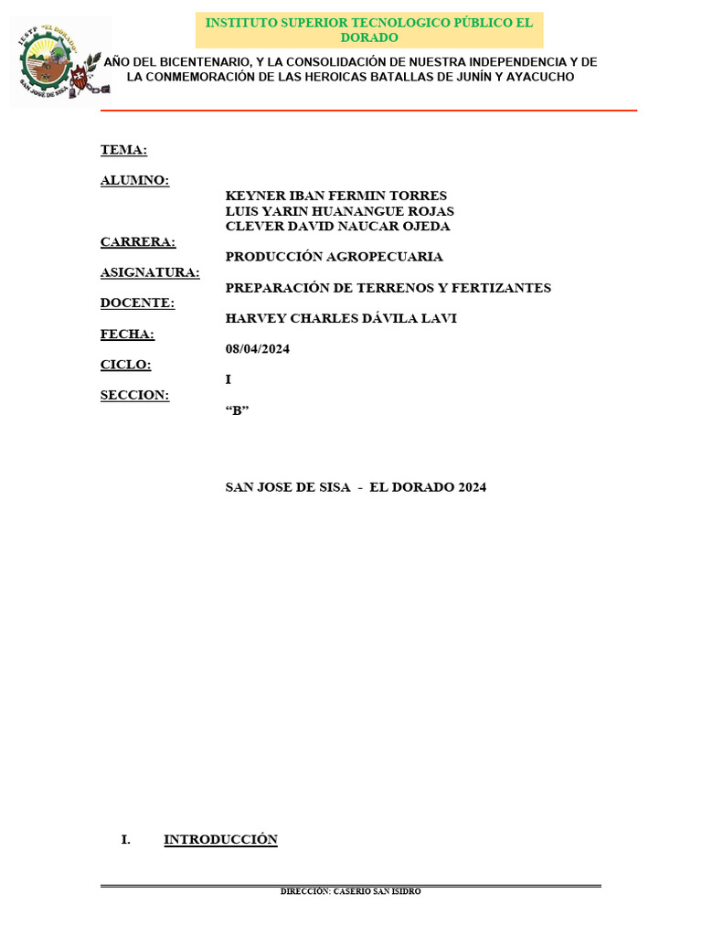 Cultivo de Yuca Keyner | PDF | Temperatura | Suelo