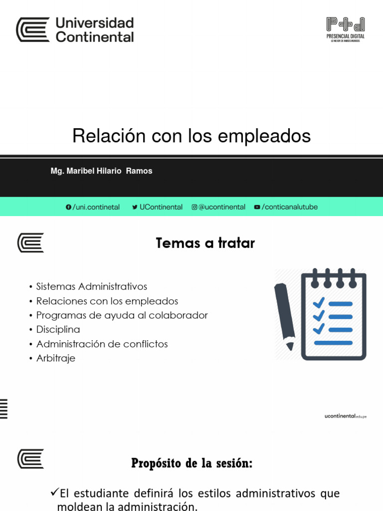 Semana 07 - Relación Empleados, SST y Calidad de Vida | PDF | Seguridad y salud ocupacional