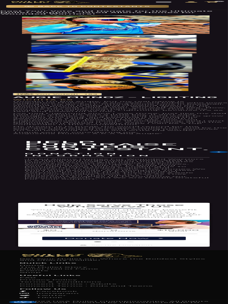 Augie Munoz - Lighting - Mullet Champ | PDF | Sports & Recreation | Social Science