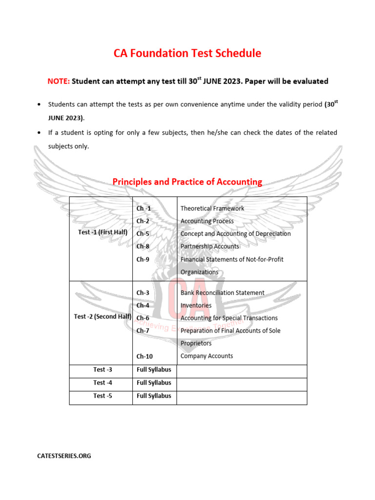 2 Half Half Test 3 Full Syllabus Tests For Each Subject May 2023 ...
