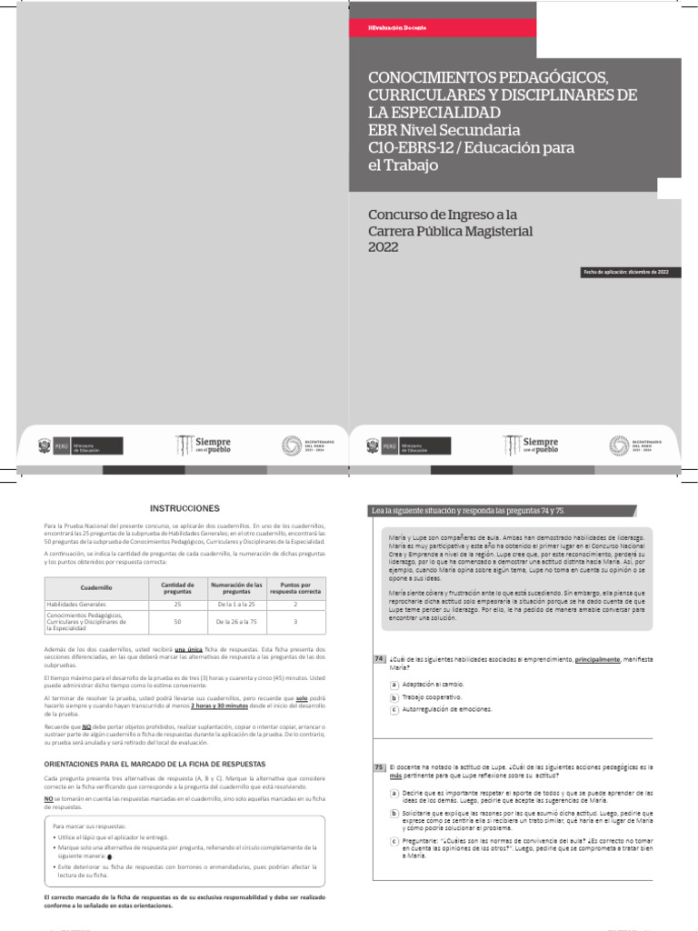 C10 Ebrs 12-Secundaria Ept F2 | PDF | Business | Color