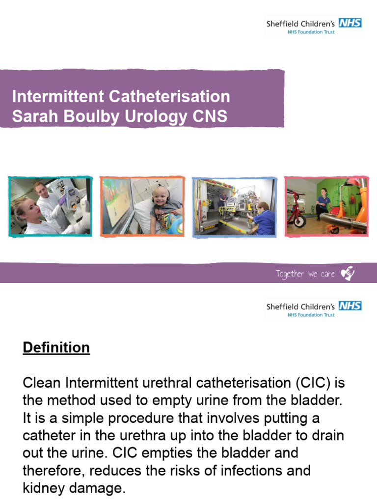 Guide to Intermittent Catheterisation | PDF | Medical Specialties ...