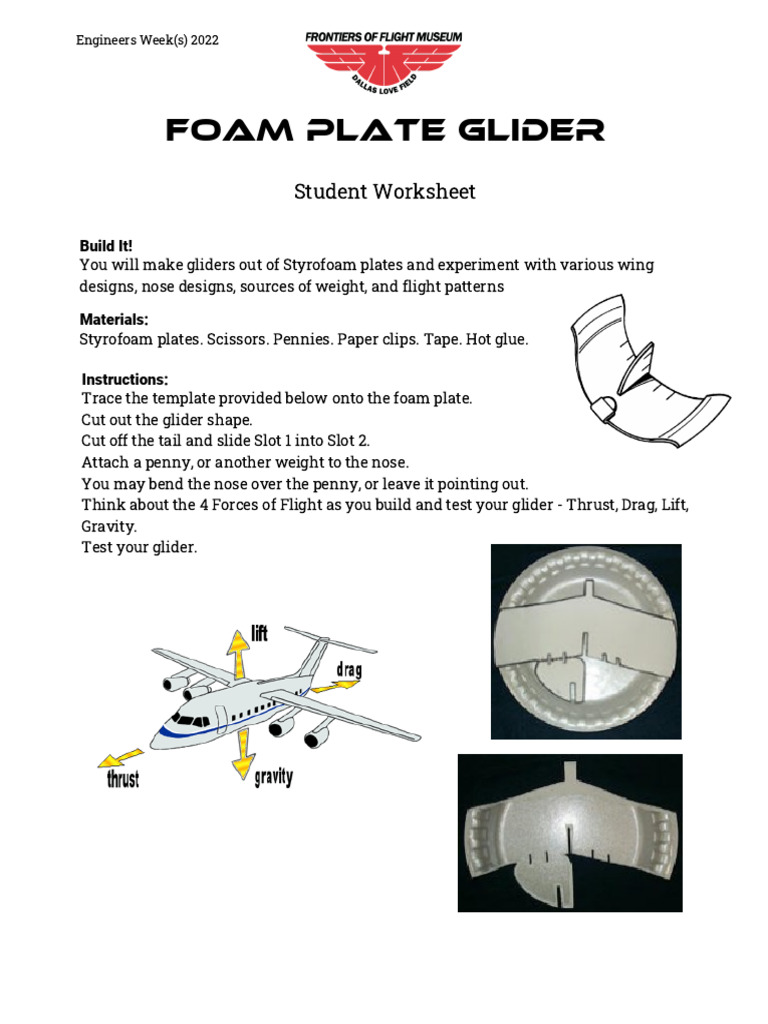 Foam Plate Glider | PDF