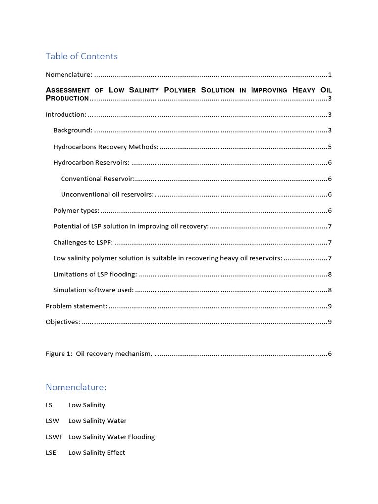Intro. File | PDF | Enhanced Oil Recovery | Petroleum Reservoir