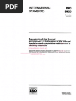 Iso 7726 1998 | PDF | Temperature | Humidity