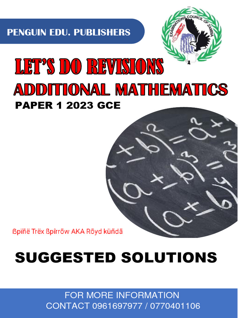 G12 Addma P1 2023 Gce Second Edition | PDF