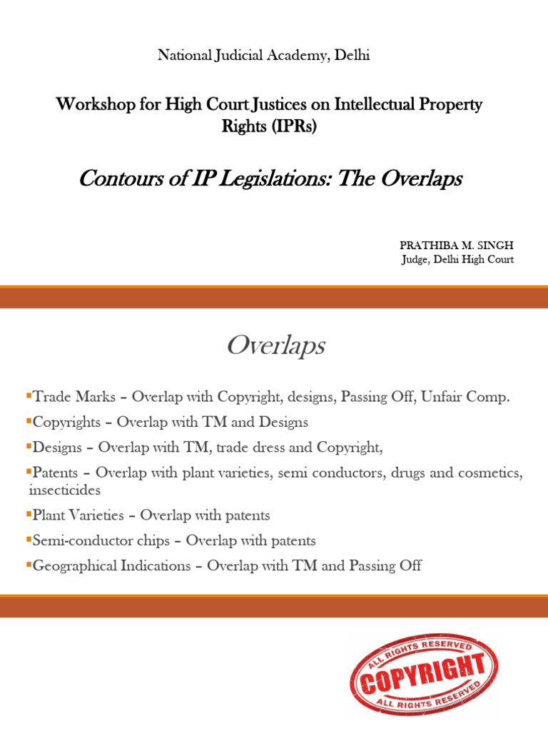 5.overlaps in IP | PDF | Trademark | Justice