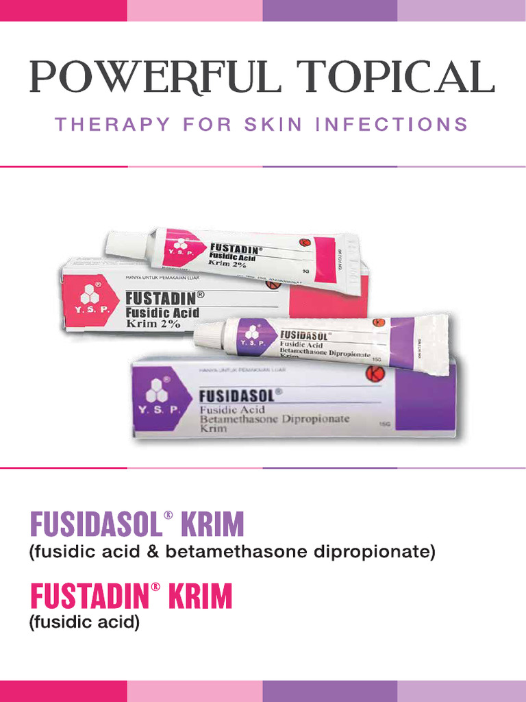 Brosur Fustadin & Fusidasol | PDF