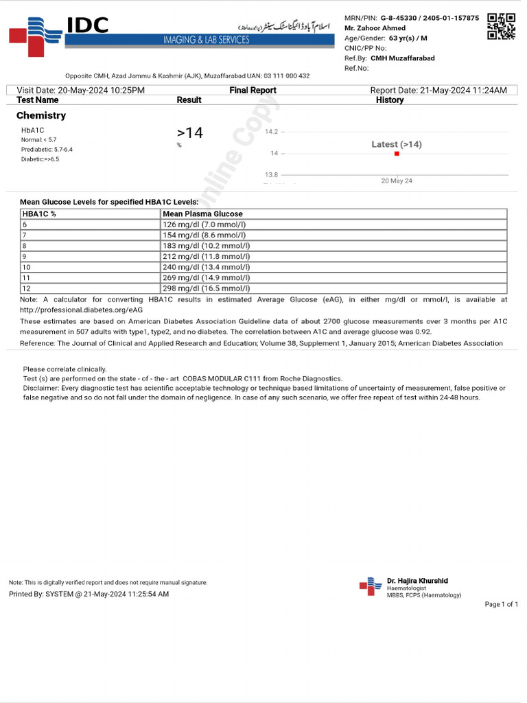 Patient Report PDF | PDF