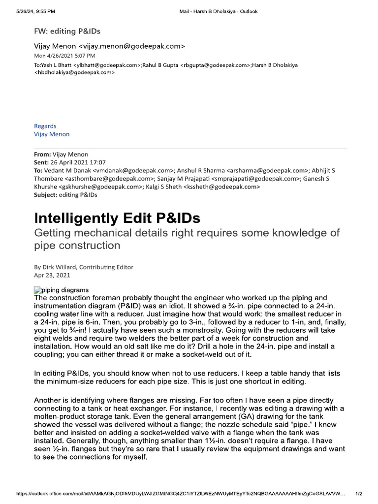 Editing P&IDs | PDF