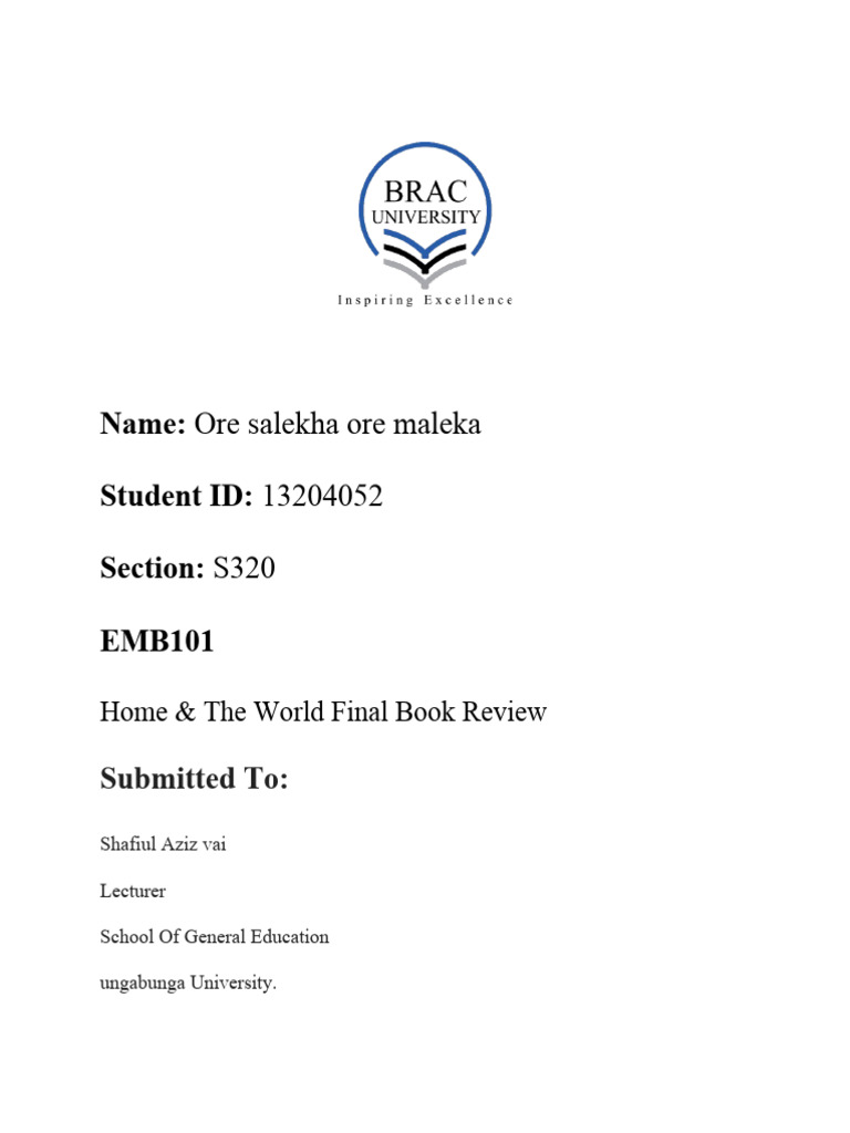 Abrar Foinni S320 - EMB101 - Final | PDF