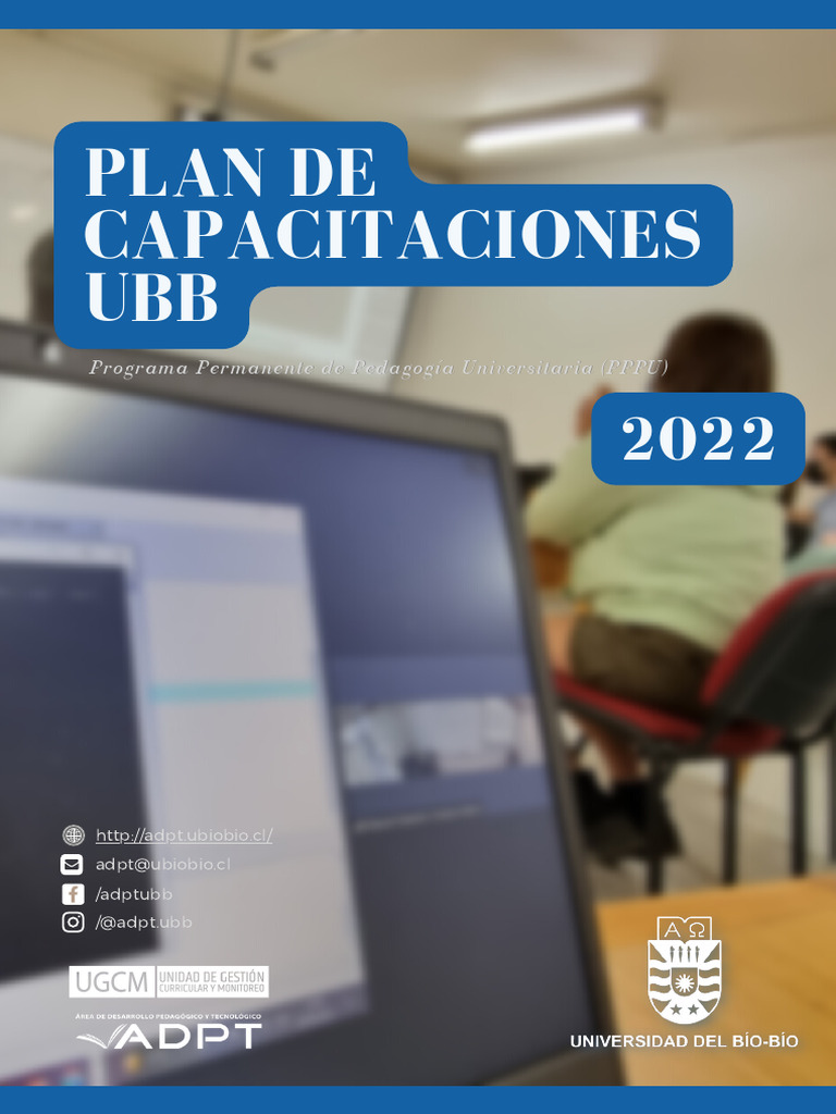 Plan Capacitaciones UBB 2022-Rev | PDF | Enseñando | Maestros