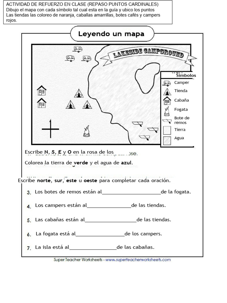 Sociales 701 - Mapa-Con-Puntos-Cardinales | Descargar gratis PDF ...
