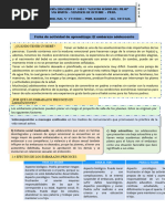 Ficha de Trabajo 3 EDA 4 DPCC | PDF | El embarazo | Adolescencia