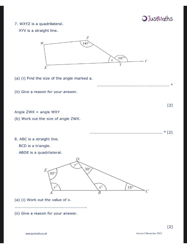 Simultaneous equations graph ? Polygons ? | PDF