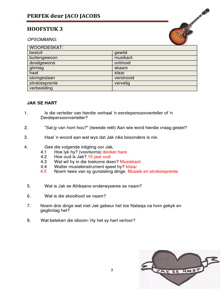 Perfek Hoofstuk 1-15 Memorandum | PDF