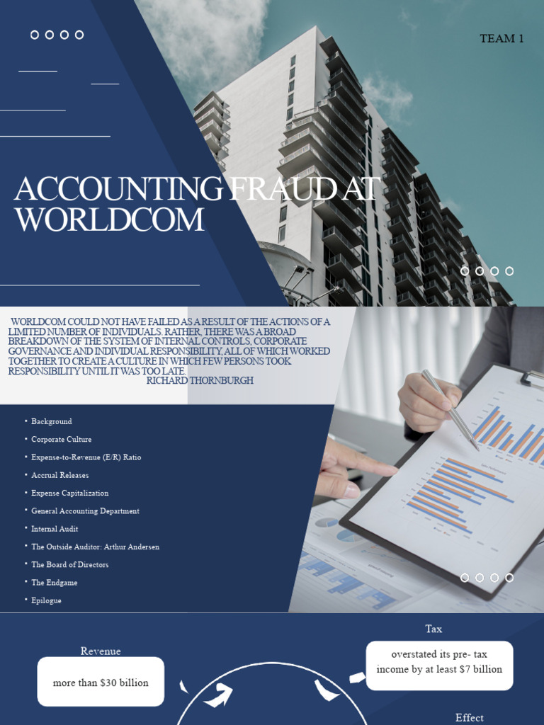Accounting Fraud Worldcom | PDF | Expense | Business