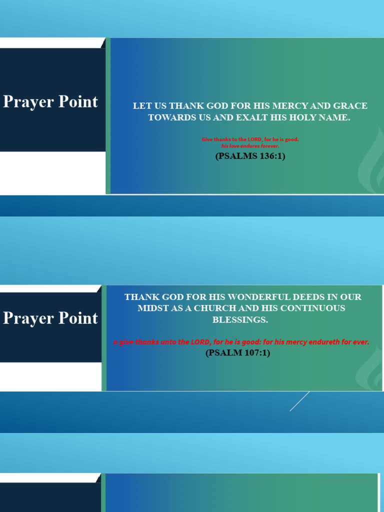 Harvest Prayer Schedule 27.04.2024 | PDF | Prayer | Jesus