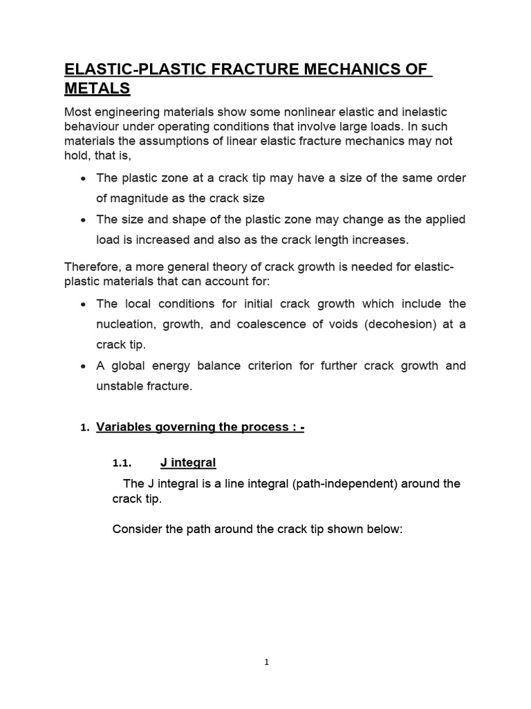 Fracture Mech Report | PDF | Fracture Mechanics | Fracture